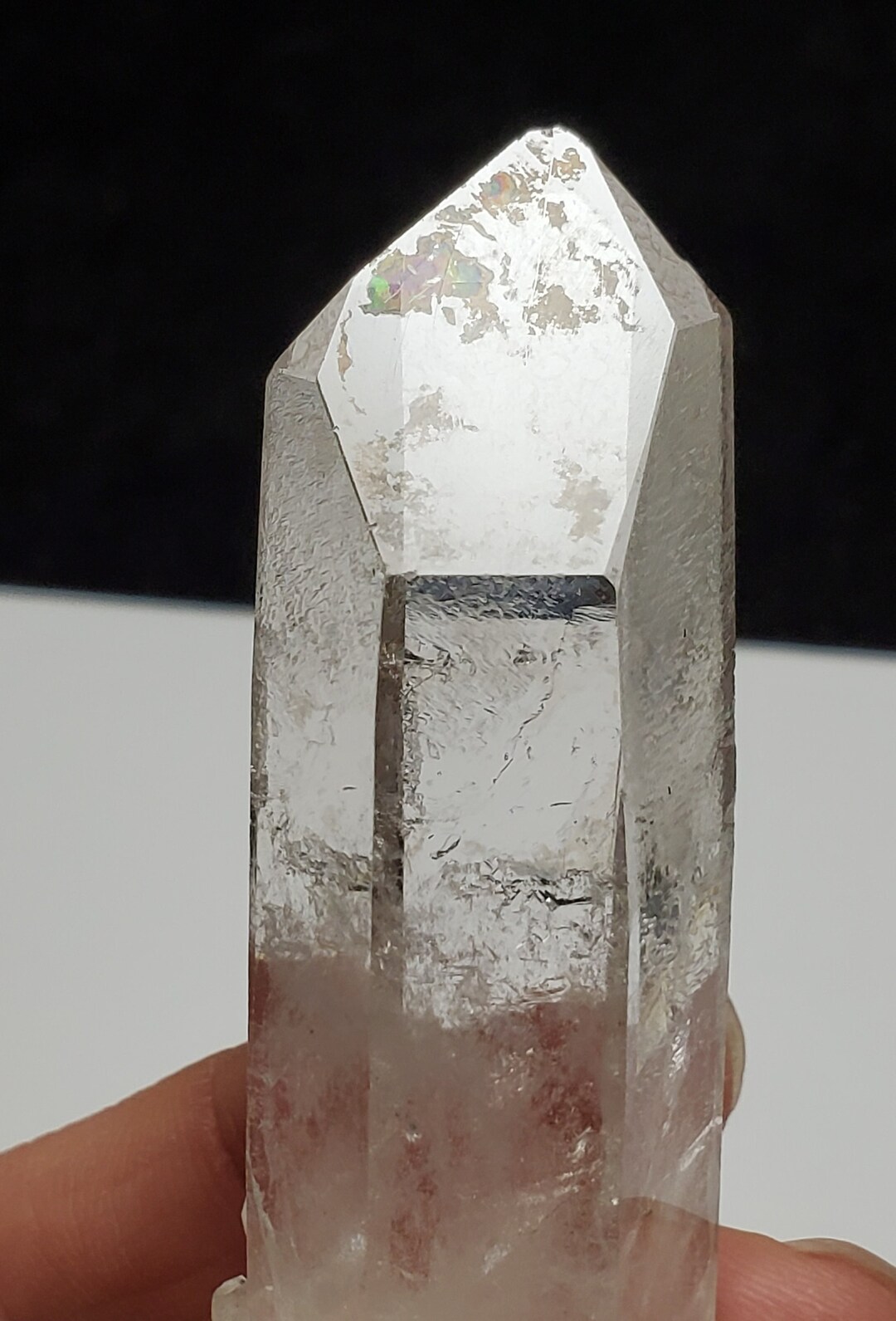Rainbow Starbrary Quartz Crystal- 7 Cm Long- Corinto, Brazil- Optical ...