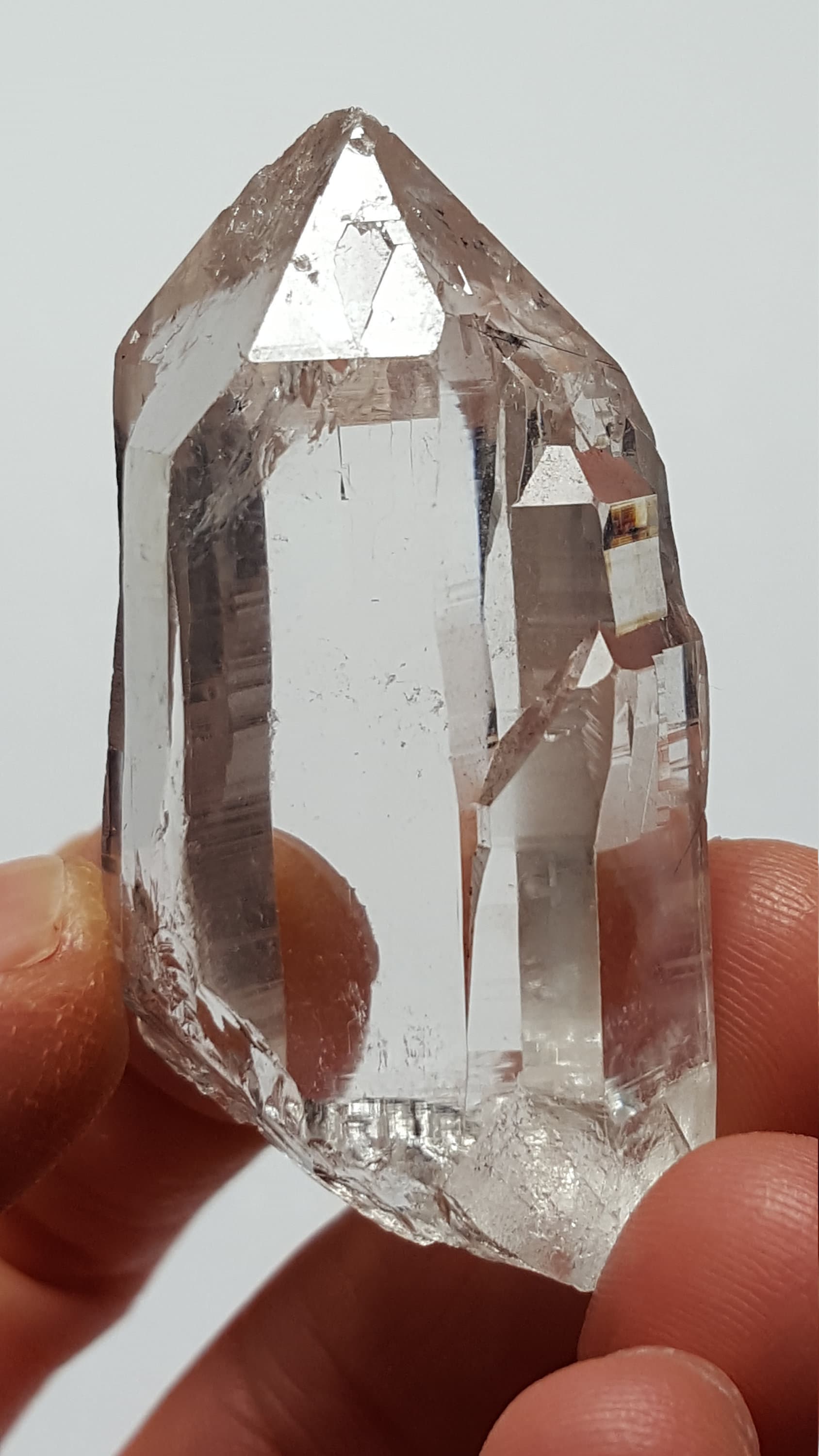Cathedral Quartz with Tourmaline Inclusions from Brazil- Beautiful ...