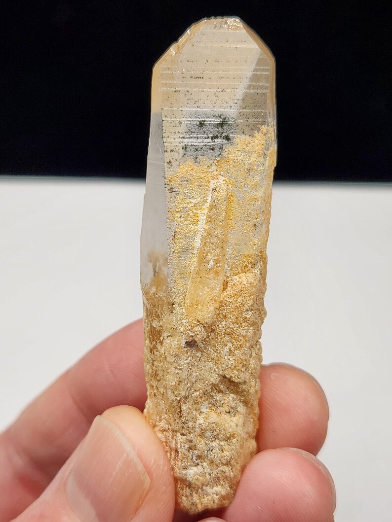 Lemurian Seed Quartz: 2.6in or 6.6cm Serra Do Cabral Mountains Brazil ...