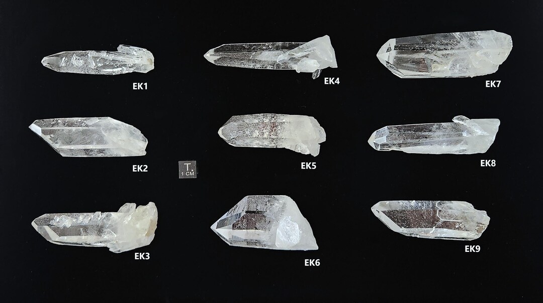One Starbrary Quartz 5.9-7.7cm Long- Corinto, Brazil- Your Choice ...