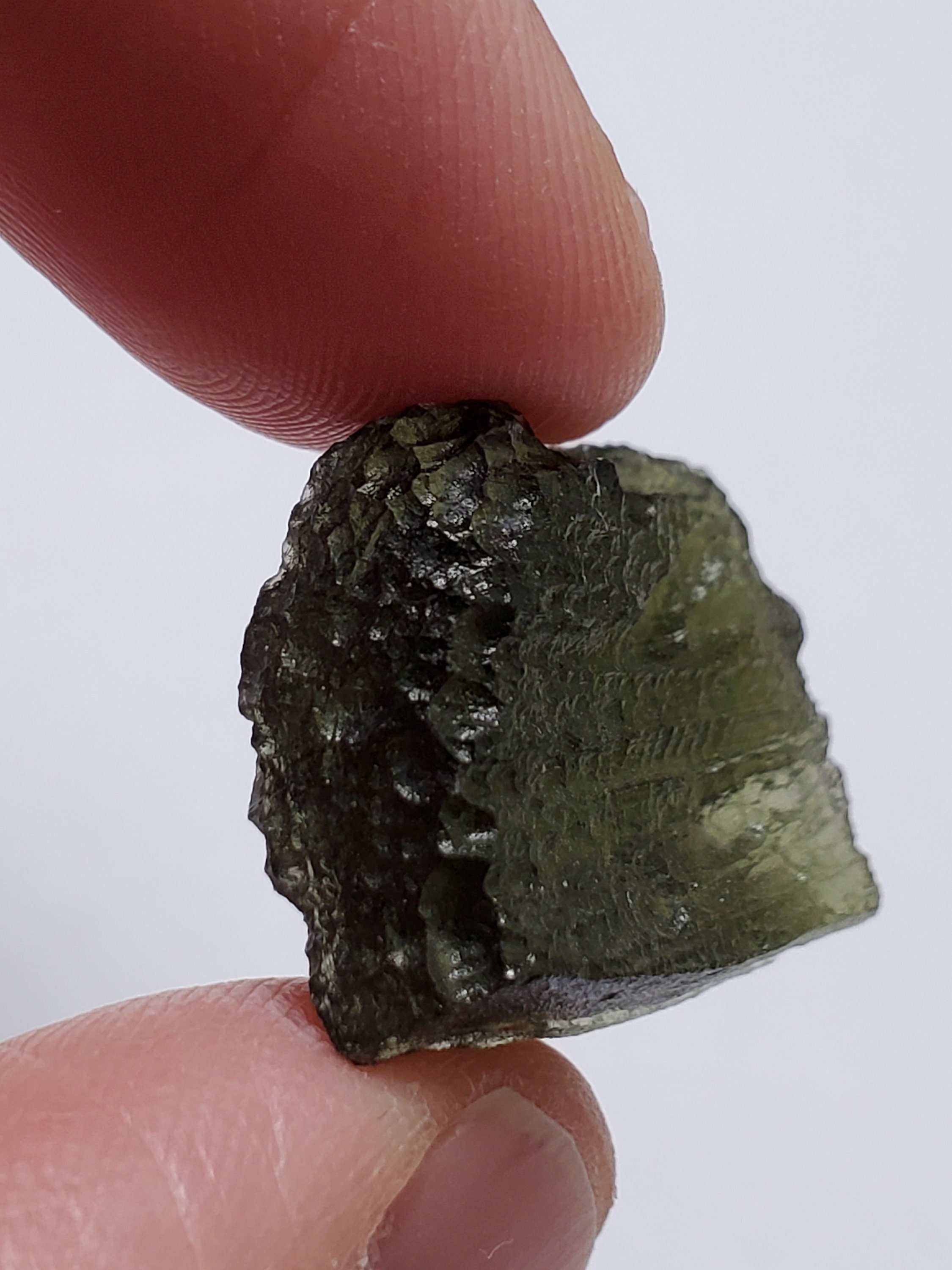 4 Grams or 20 Carats Moldavite- Czech Republic Maly Chlum- Premium ...