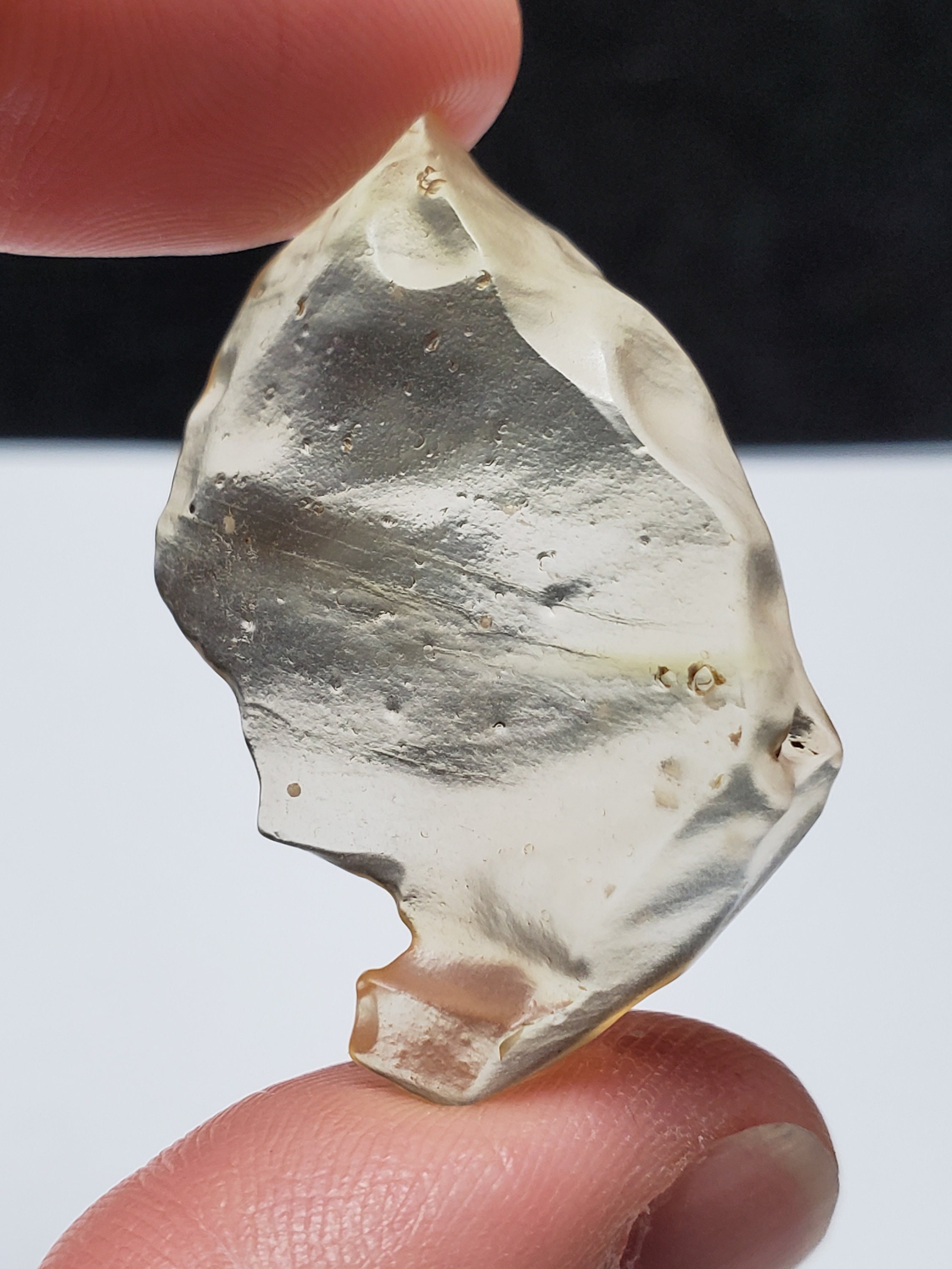 Libyan Desert Glass Tektite 6.9 Grams or 34.5 Carat- LDG, Golden ...