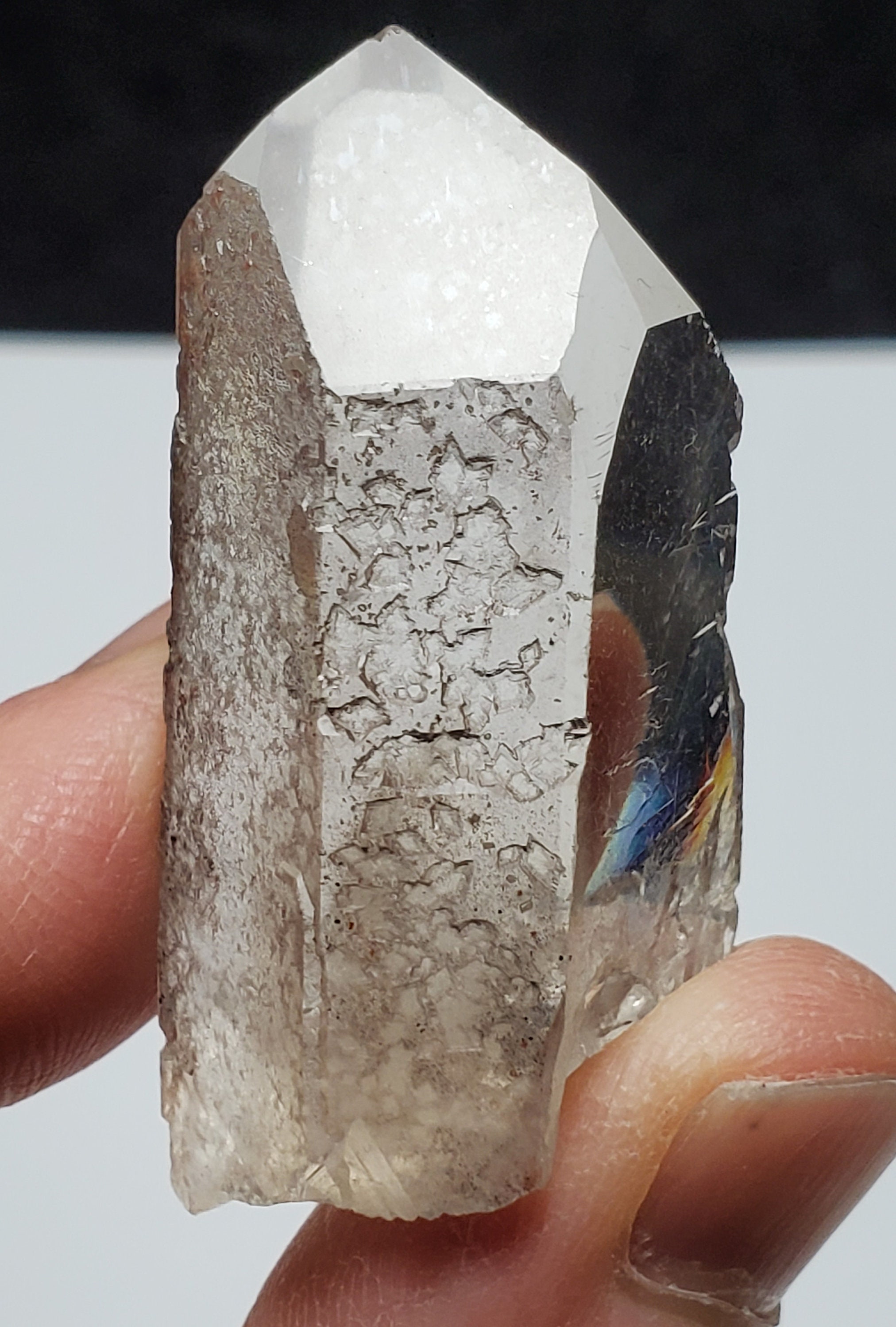 Etched Quartz Crystal 'Cube Codex' From Serra Do Cabral, Brazil ...