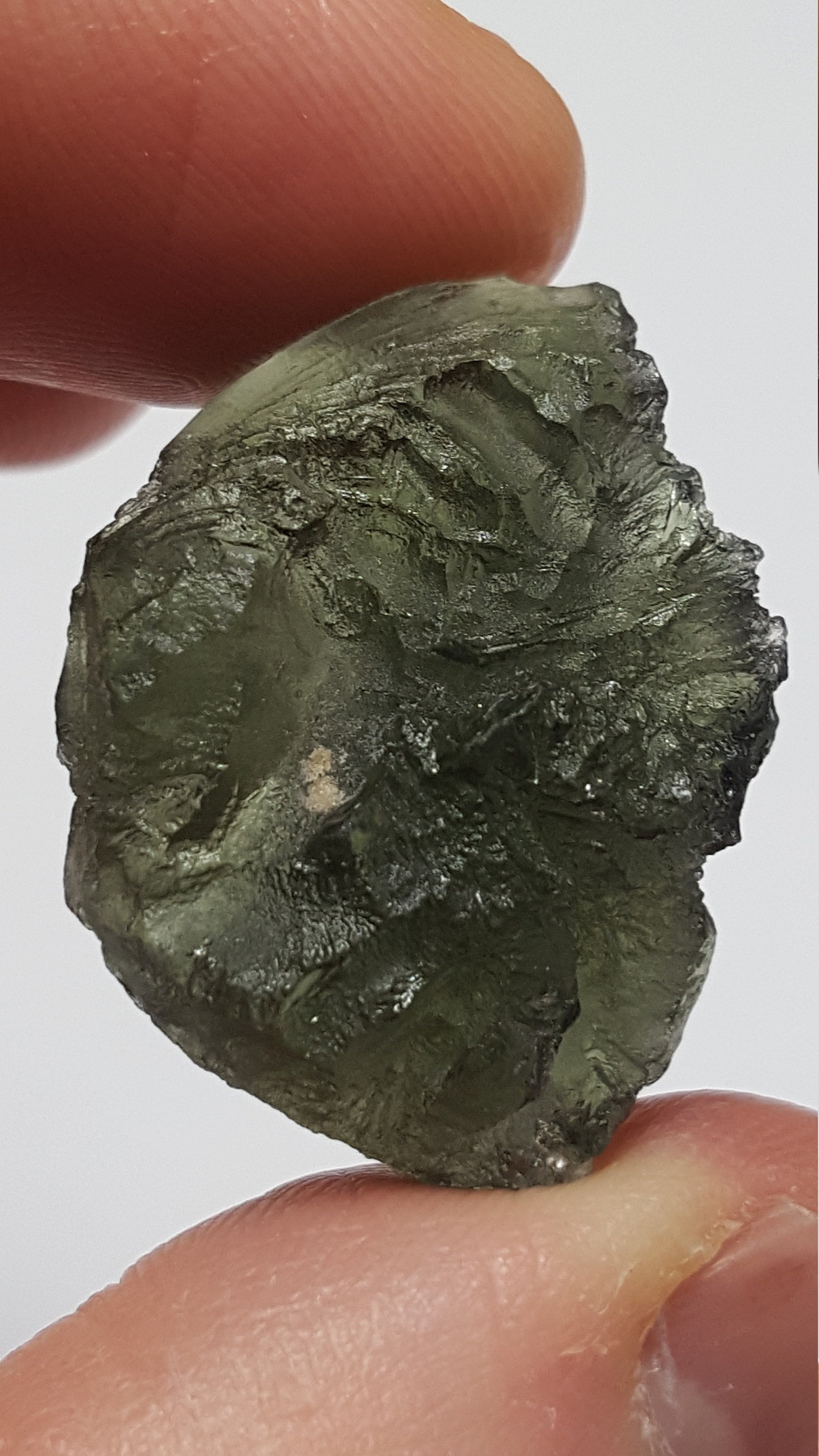 Moldavite Tektite 6 7 Grams Or 33 5 Carats Czech Republic Rich Color