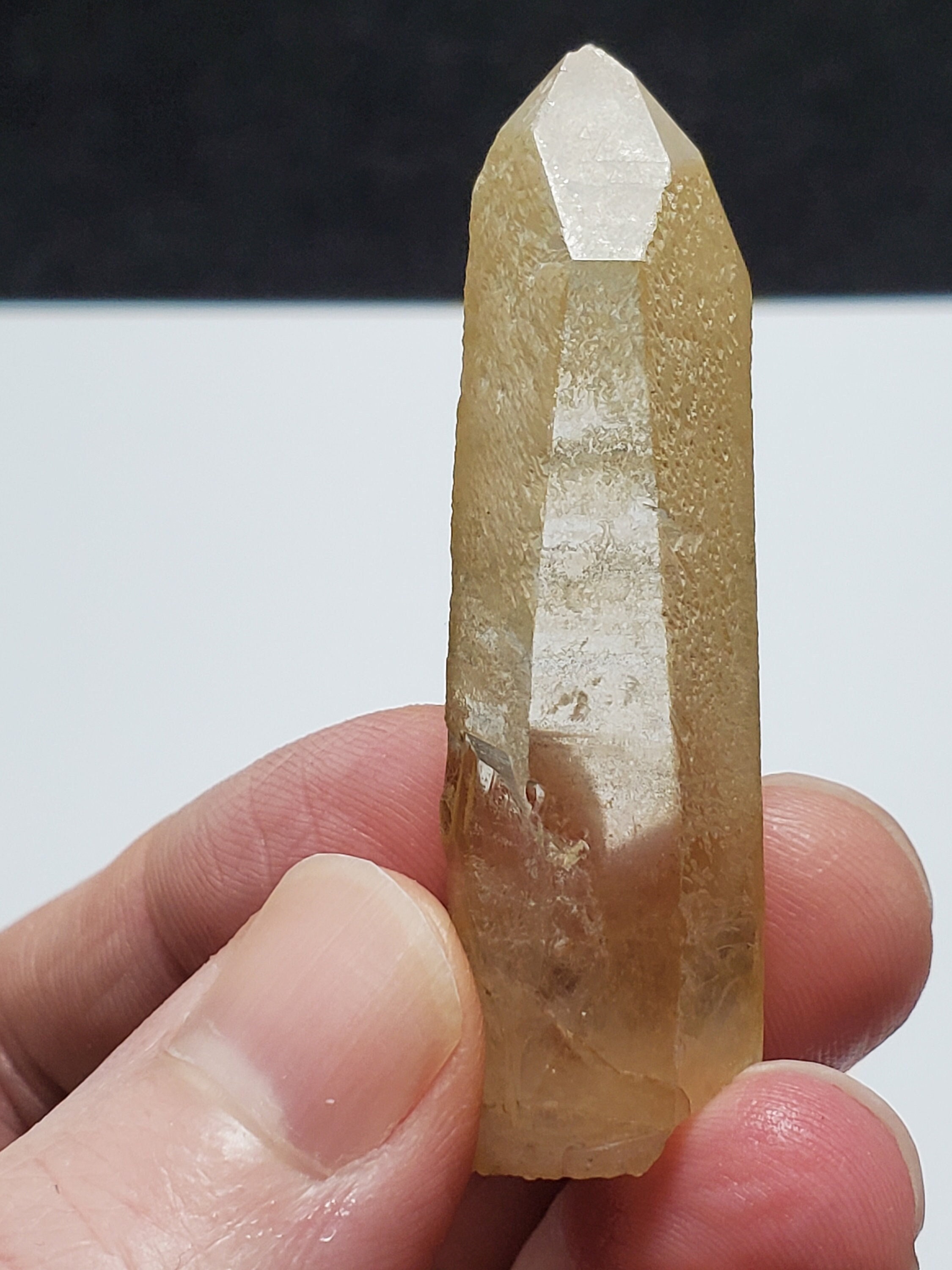 Tangerose Quartz, Corinto Brazil- Unpolished- Golden Hue, Dow, Etched ...