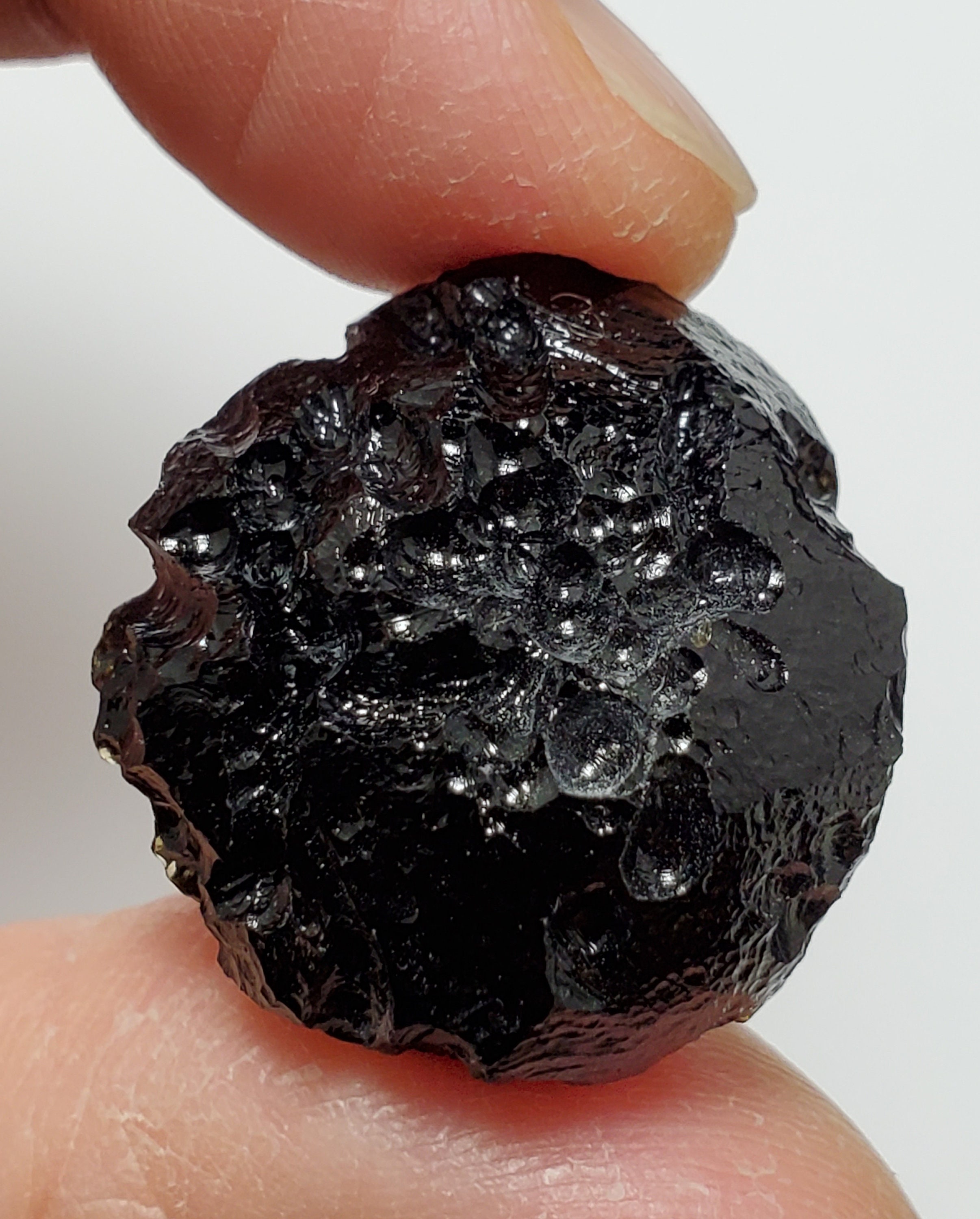Tektite, from Thailand- Thailandite, Indochinite- Amazing Surface ...