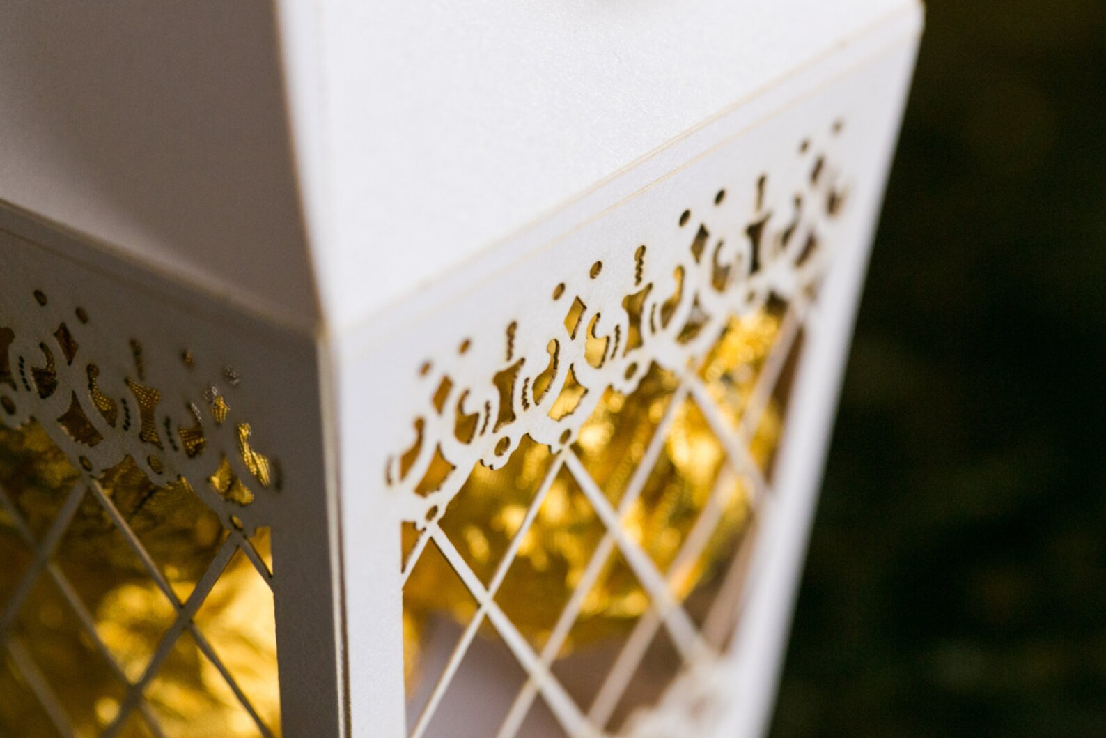 Laser Cut Romantic Lantern Favor Box - Etsy