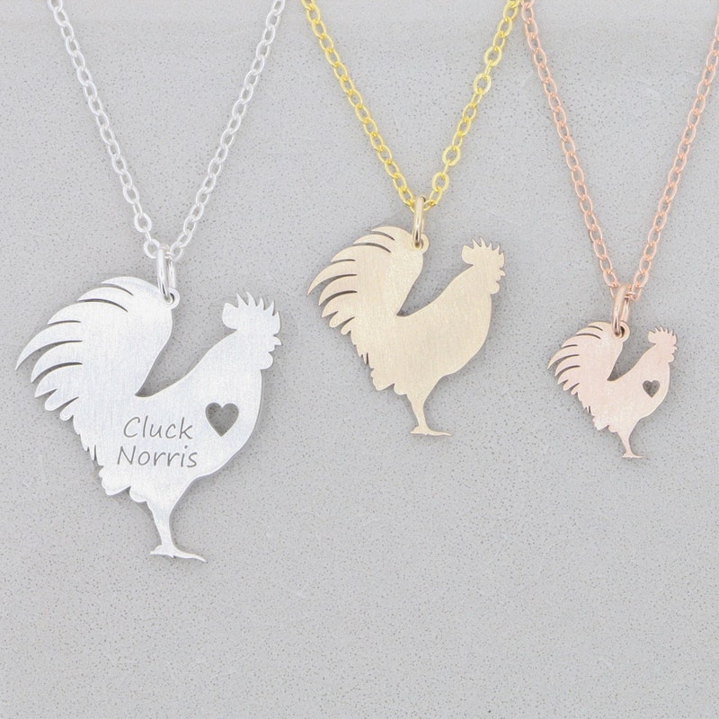 Rooster Pendant - Etsy