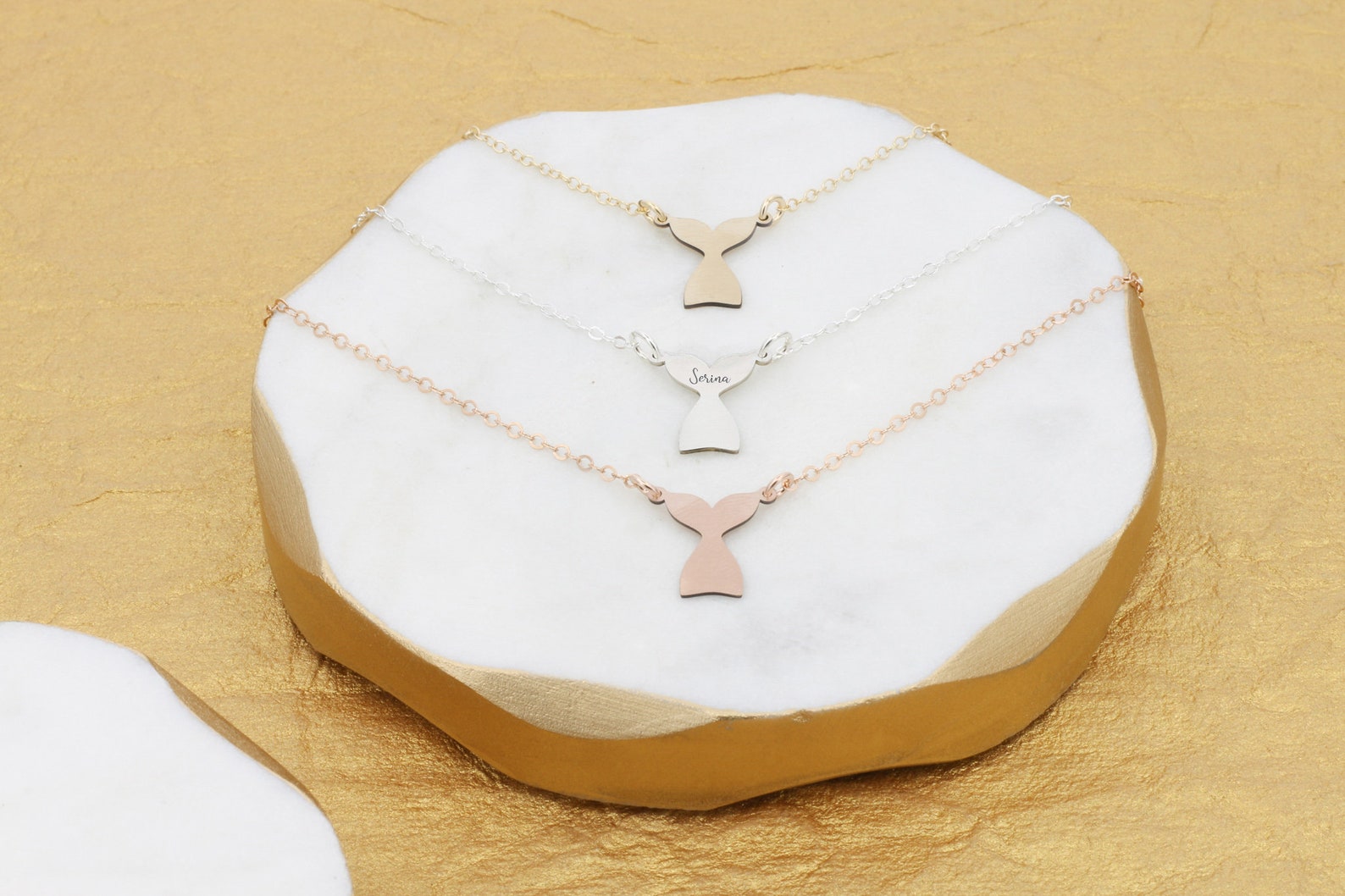 Mermaid Tail Necklace Mermaid Jewelry Girls Mermaid Birthday - Etsy