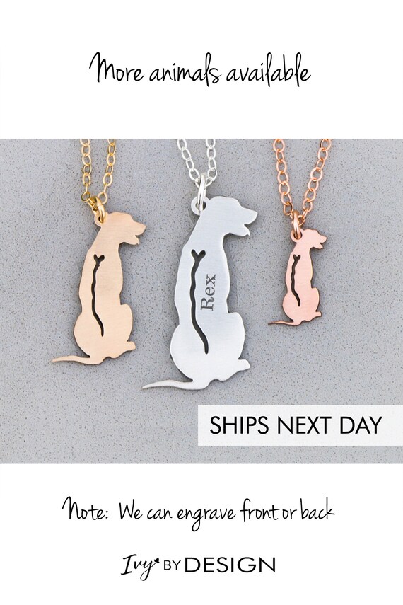 Rhodesian Ridgeback Necklace Personalized Dog Jewelry Pet | Etsy