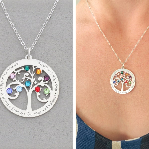 Family Tree Jewelry - Etsy