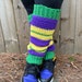 Mardi Gras Leg Warmers Crochet Pattern - Etsy