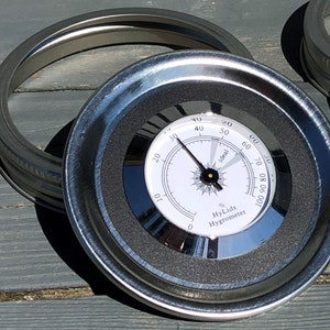 Hylids Curing Jar Hygrometer Lids Make Great Herb Storage - Etsy