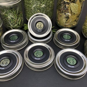 Hylids Curing Jar Hygrometer Lids Make Great Herb Storage - Etsy