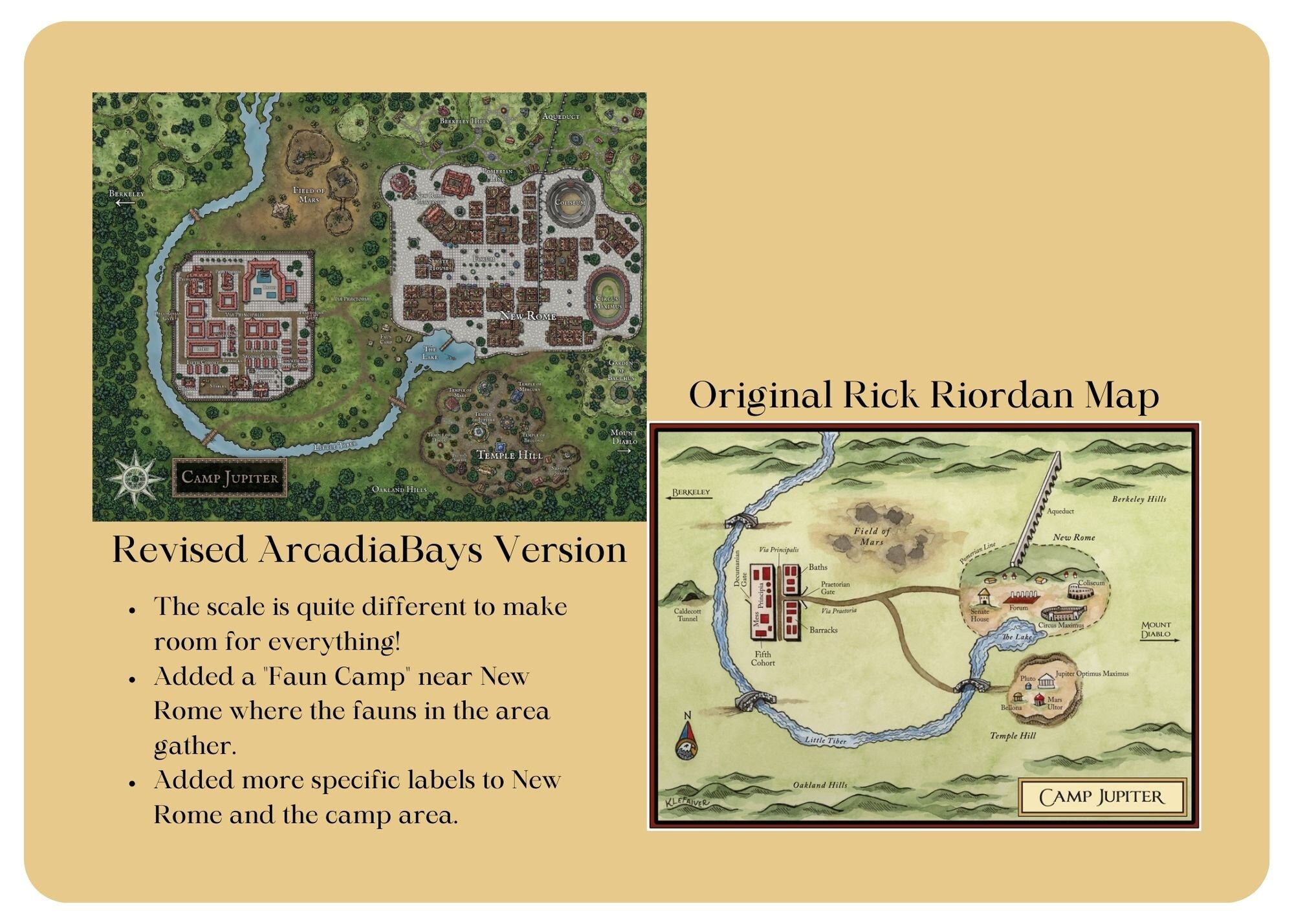 Camp Jupiter Map DIGITAL DOWNLOAD Percy Jackson Roman Camp Map PJO ...