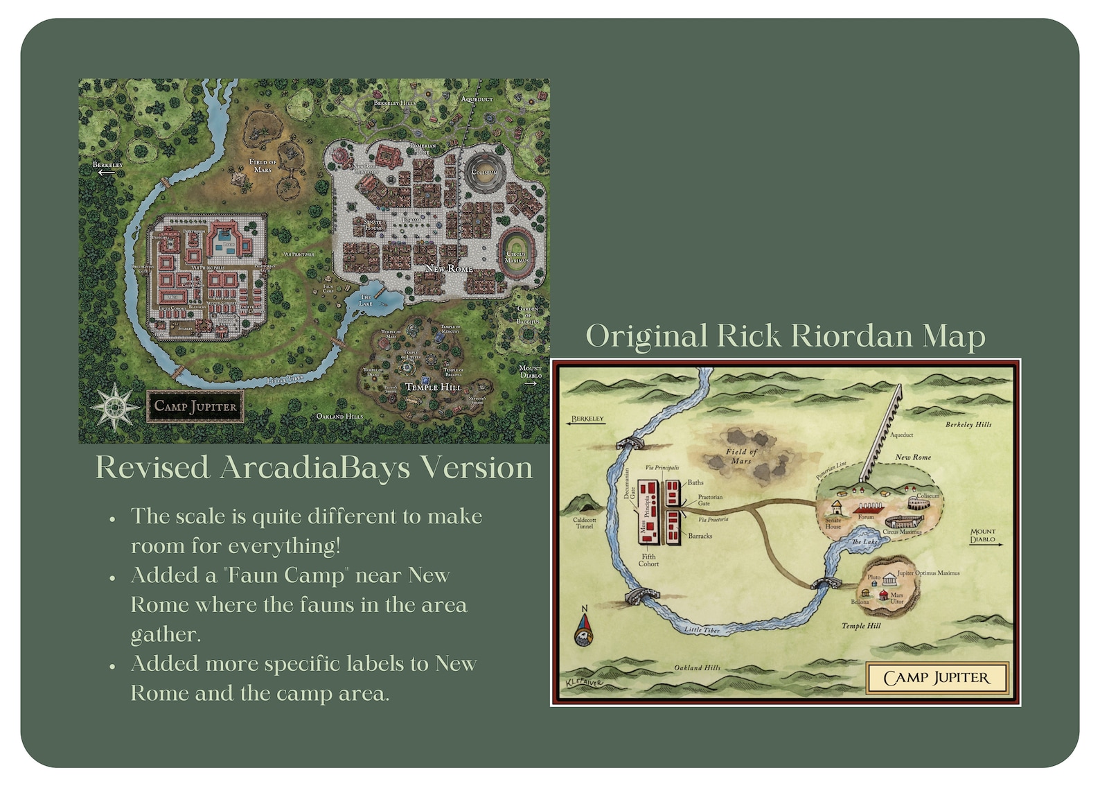 Camp Jupiter Map DIGITAL DOWNLOAD Percy Jackson Roman Camp Map PJO ...