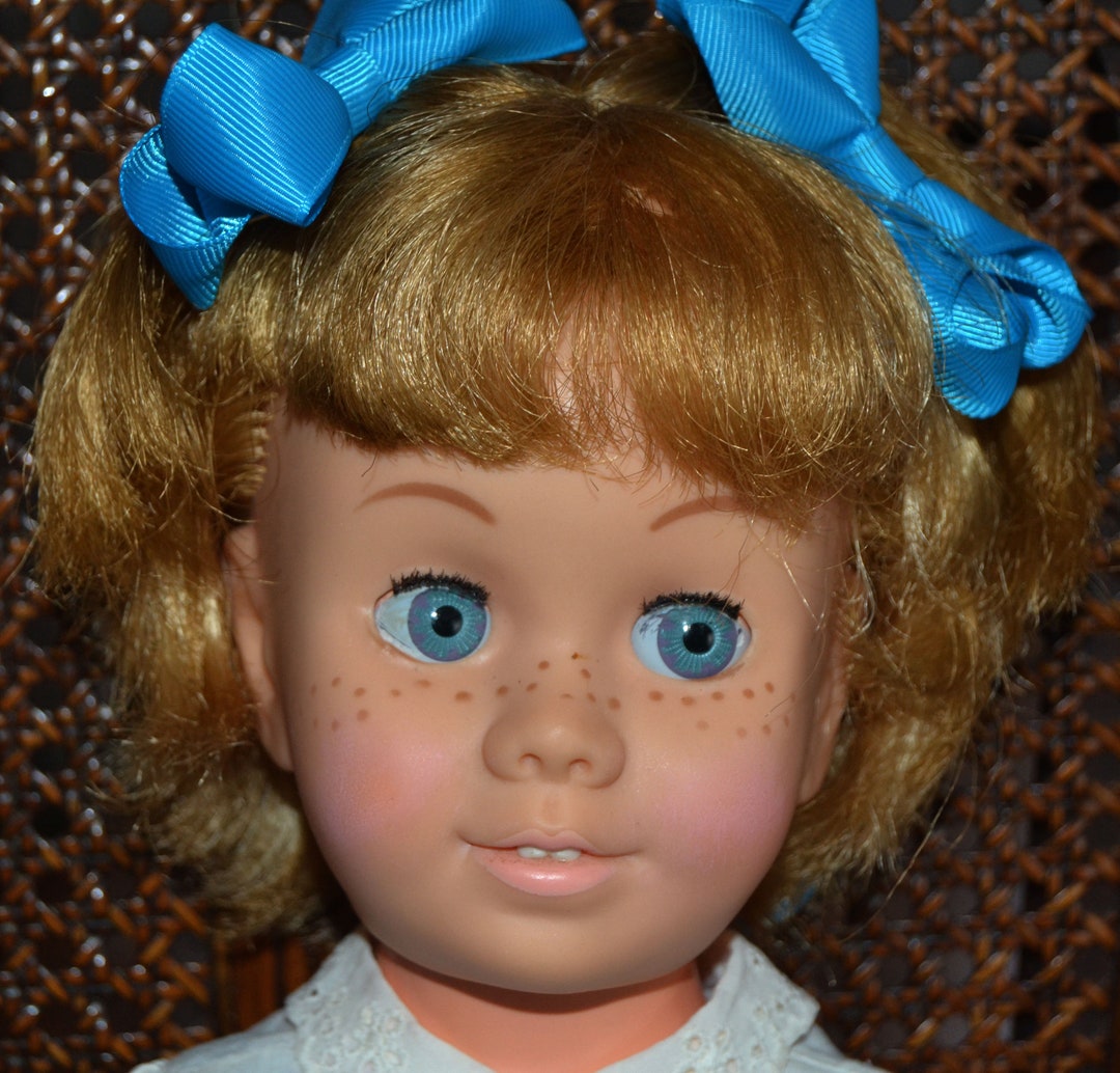 1960s Canadian Chatty Cathy Doll Short Hair Talks Glassine Eyes Mattel ...