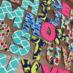 Fabric Alphabet Set - Etsy