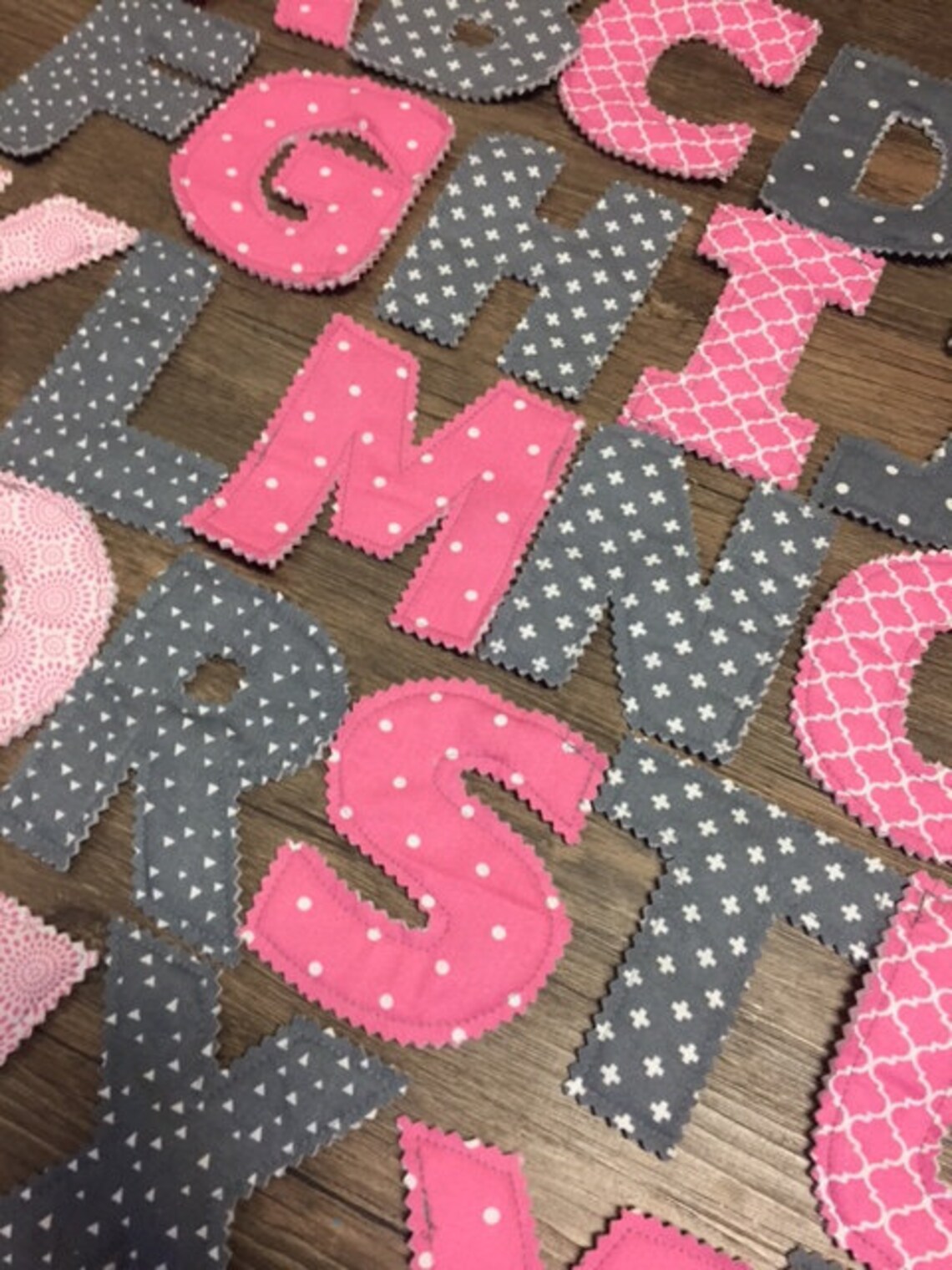 Fabric Alphabet Set | Etsy