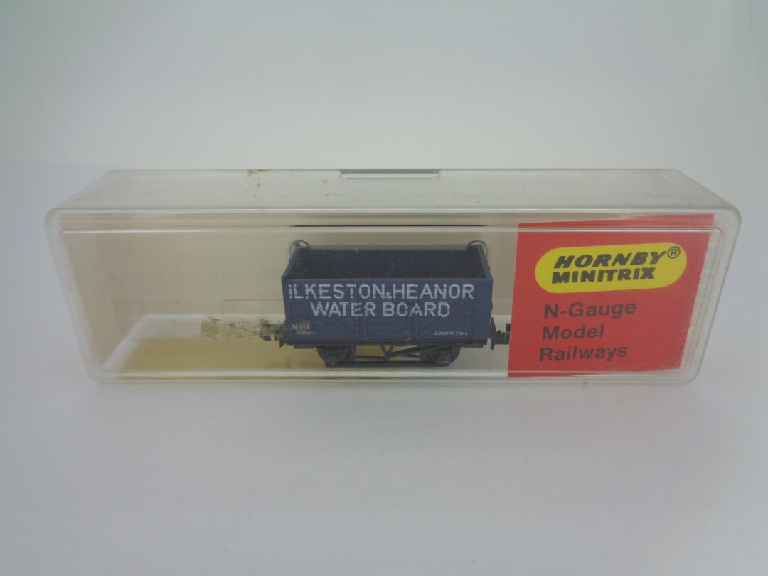Hornby Minitrix N-gauge N511 Open Wagon Ilkeston& Heanor Water Board ...