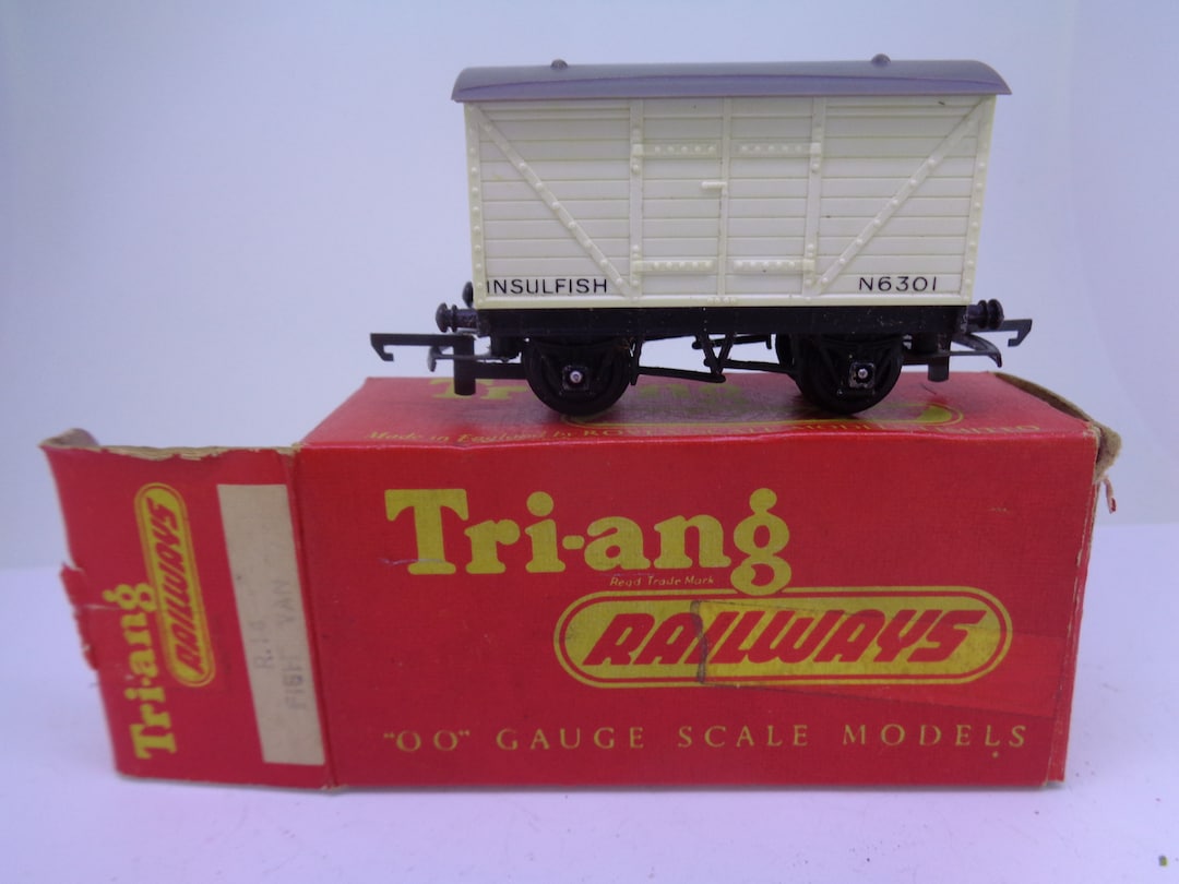 Triang Railways OO Gauge R14 Fish Van Insulfish N6301 Boxed - Etsy