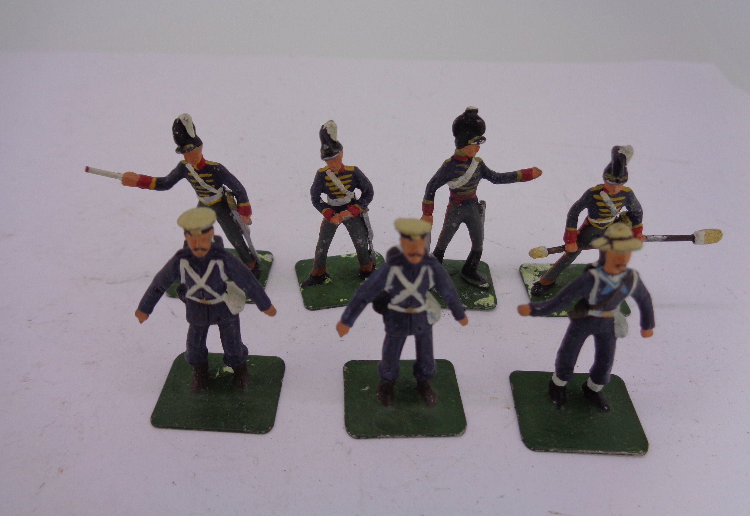 The tiniest vintage metal soldiers you have ever seen! Toys & Games ...