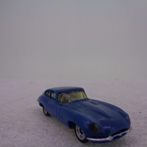 Monogram Models - E Type Jaguar Blue - Miniature 1/87 Scale - Etsy