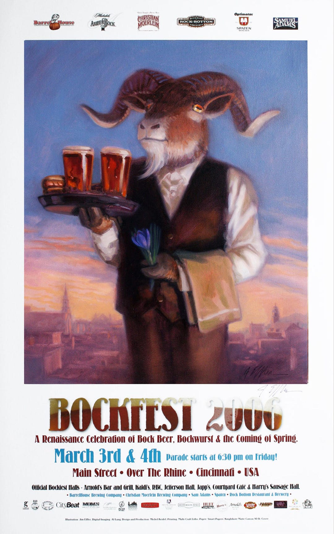 2006 Bockfest Poster, Signed, 17x26 Inches - Etsy