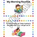 My Morning Routine Social Skills Story for Children, Digital Download ...