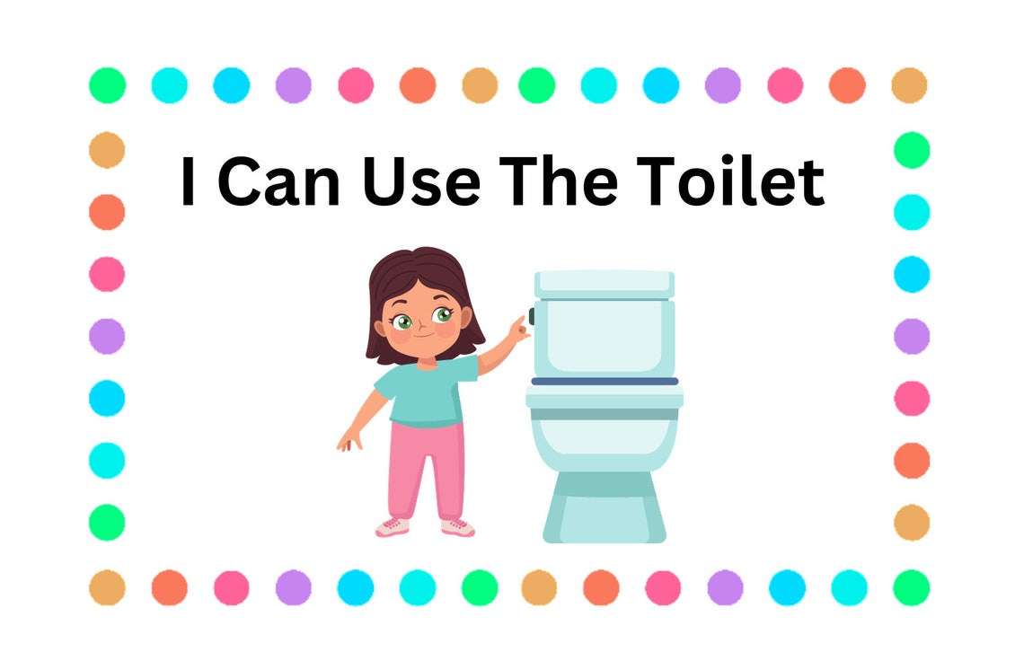 I Can Use the Toilet Social Story for Toileting, Potty Training, Self ...