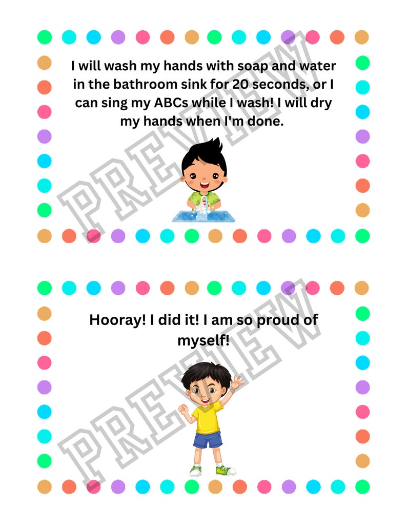I Can Use the Toilet Social Story for Children, Potty Training, Digital ...