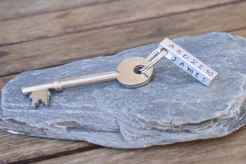 Personalised Name Keyring Gift for Him Personalised Gift - Etsy