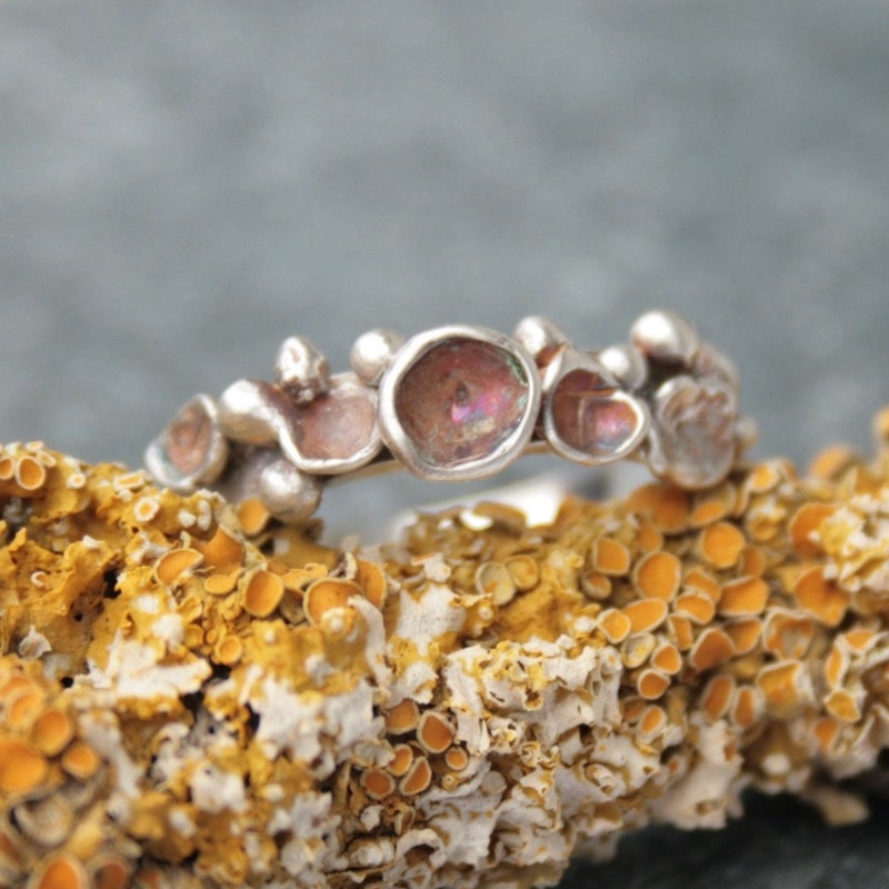 Unique Silver Ring - Etsy