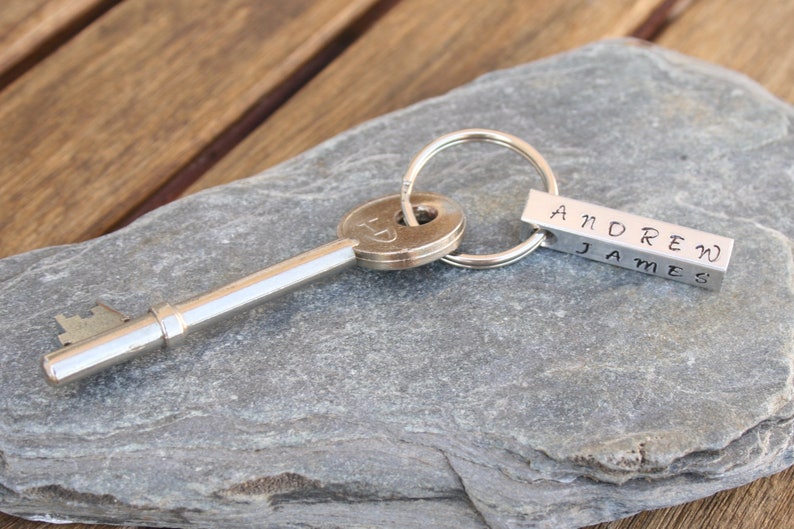Personalised Name Keyring Gift for Him Personalised Gift - Etsy
