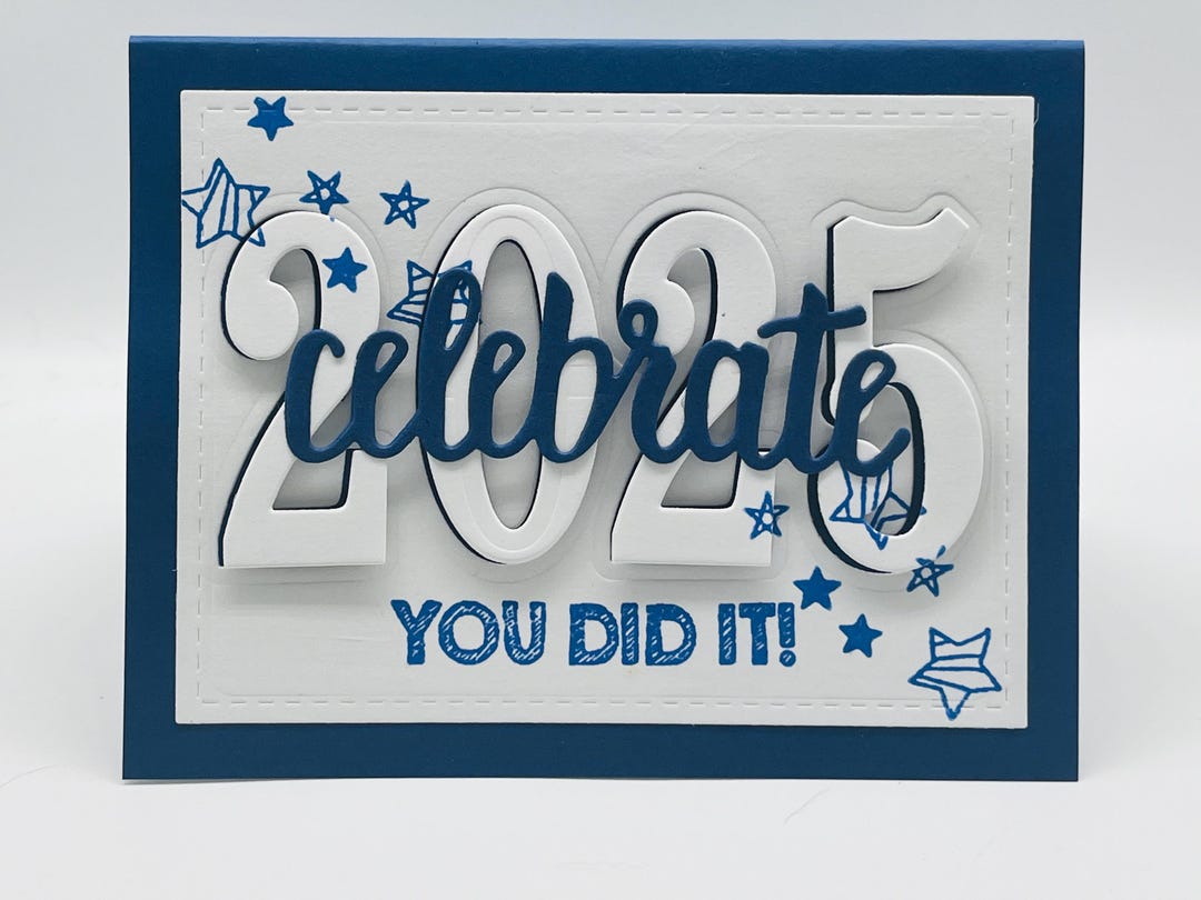 Graduation Card: Stampin Up, Graduate, 2025, Gift Card Holder, College ...