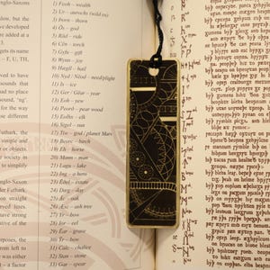 Art Deco Brass Bookmarks - Etsy