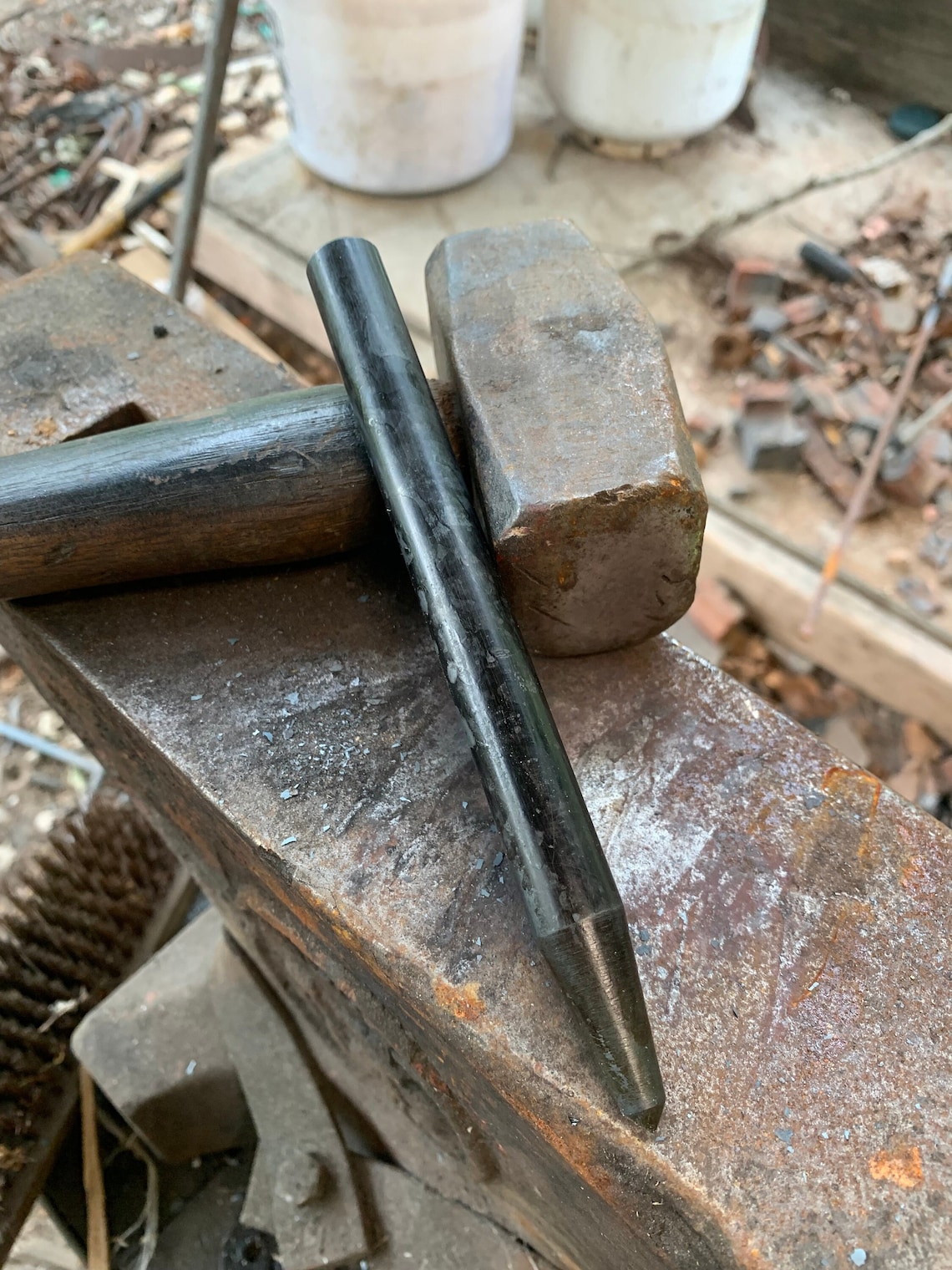 H13 Blacksmith Center Punch - Etsy