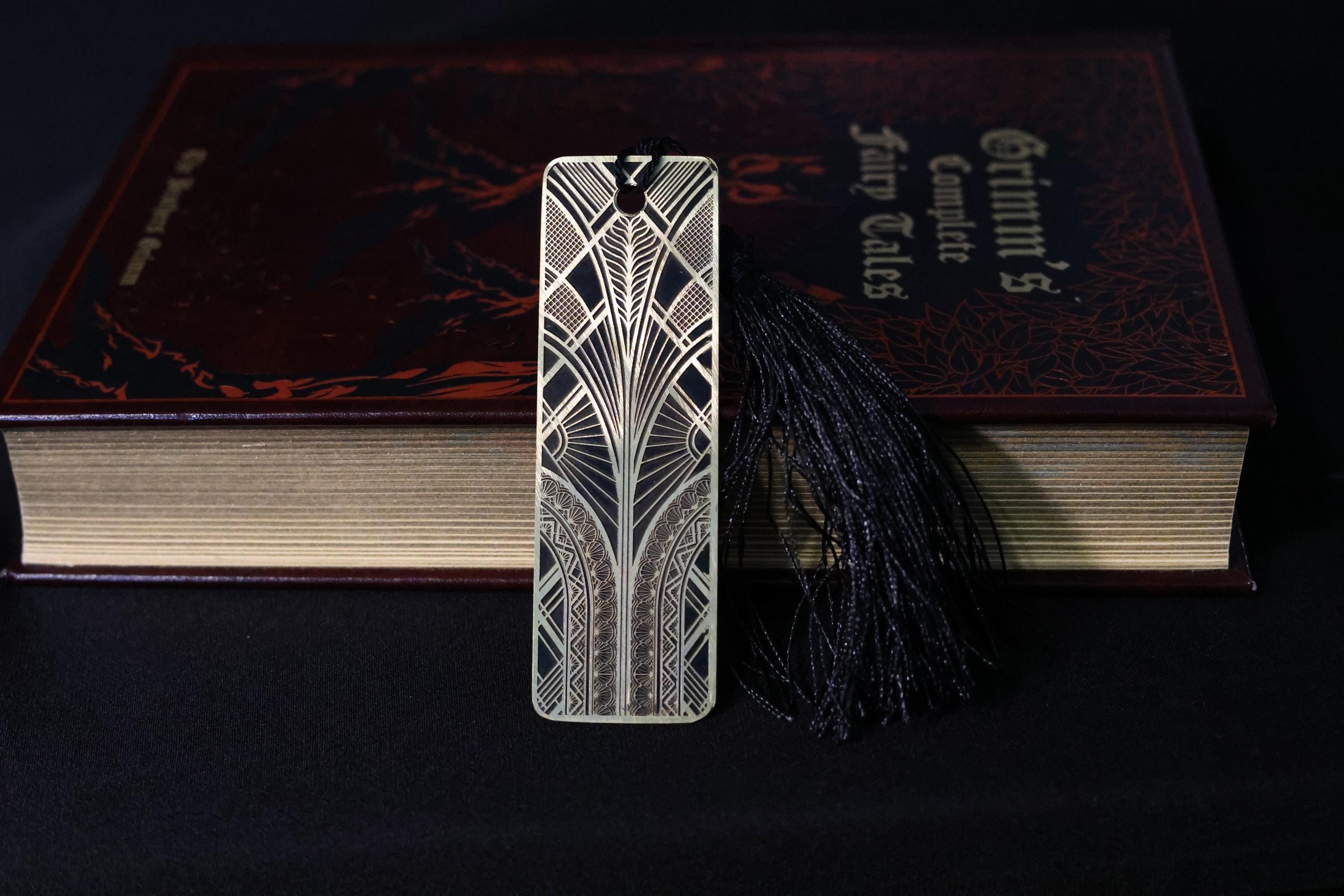 Art Deco Brass Bookmarks - Etsy