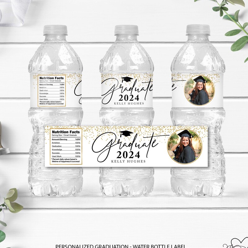 Graduation Water - Etsy