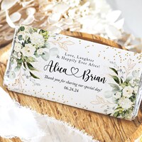 Mother's Day Floral Candy Bar Wrapper: Printable Chocolate Label ...