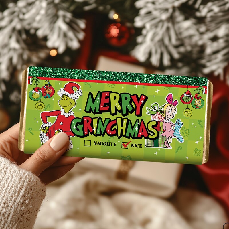 Grinch Class Party Favor - Etsy