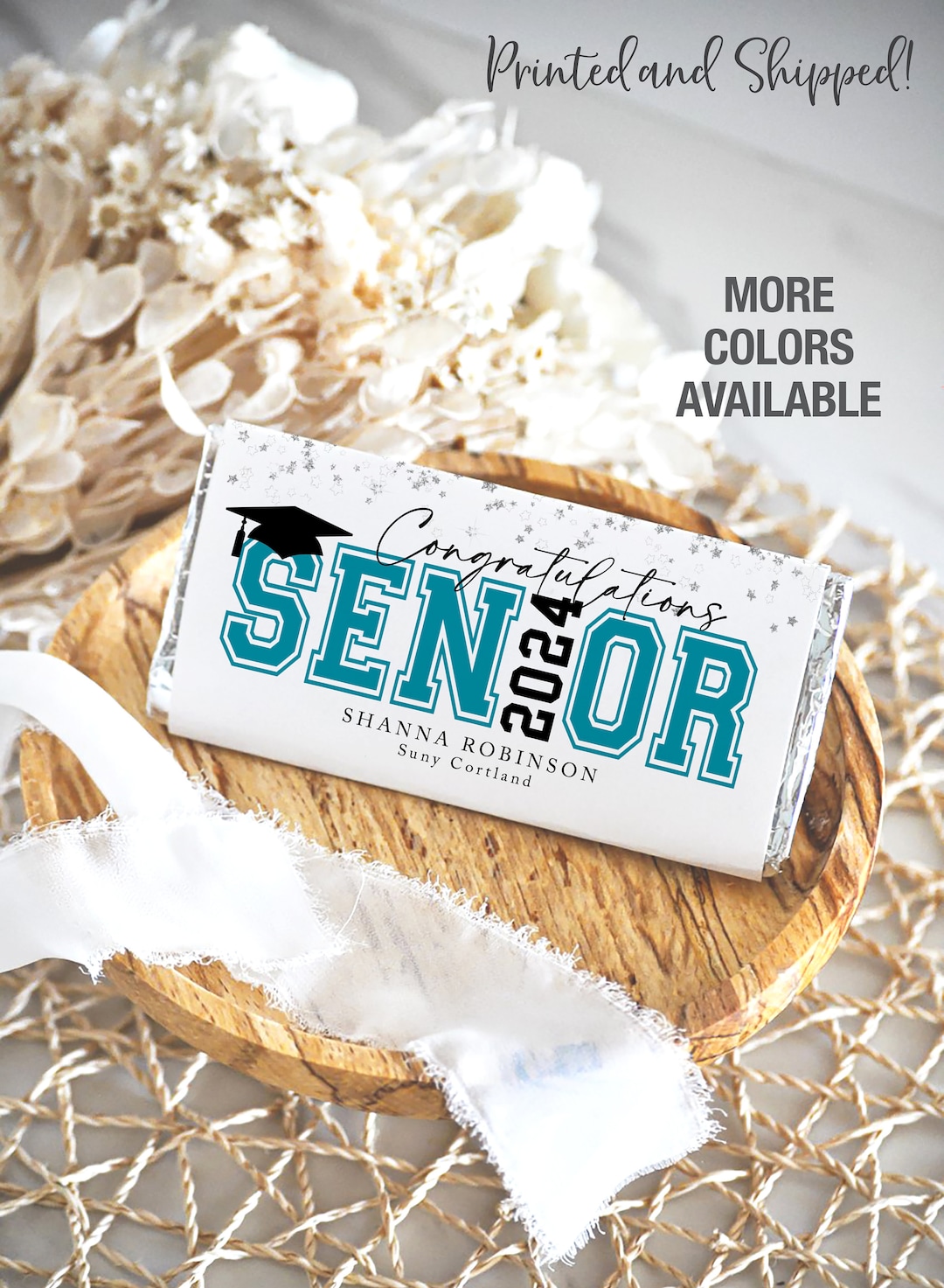 Graduation Hershey's Chocolate Bar Wrappers Printed, Graduation Party ...