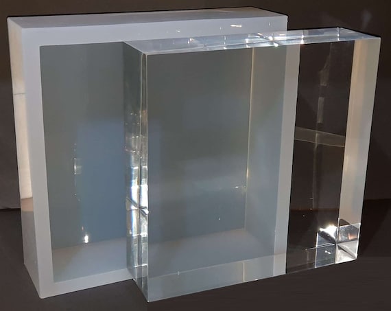 Square 20cm X 7cm Sharp Corner Square Food & Heat Safe - Etsy UK