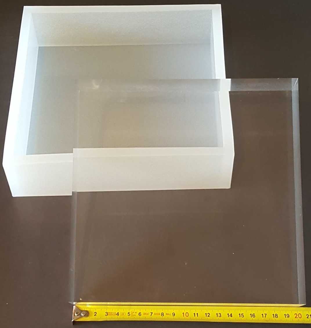 Square 20cm X 5cm Sharp Corner Square Food & Heat Safe - Etsy