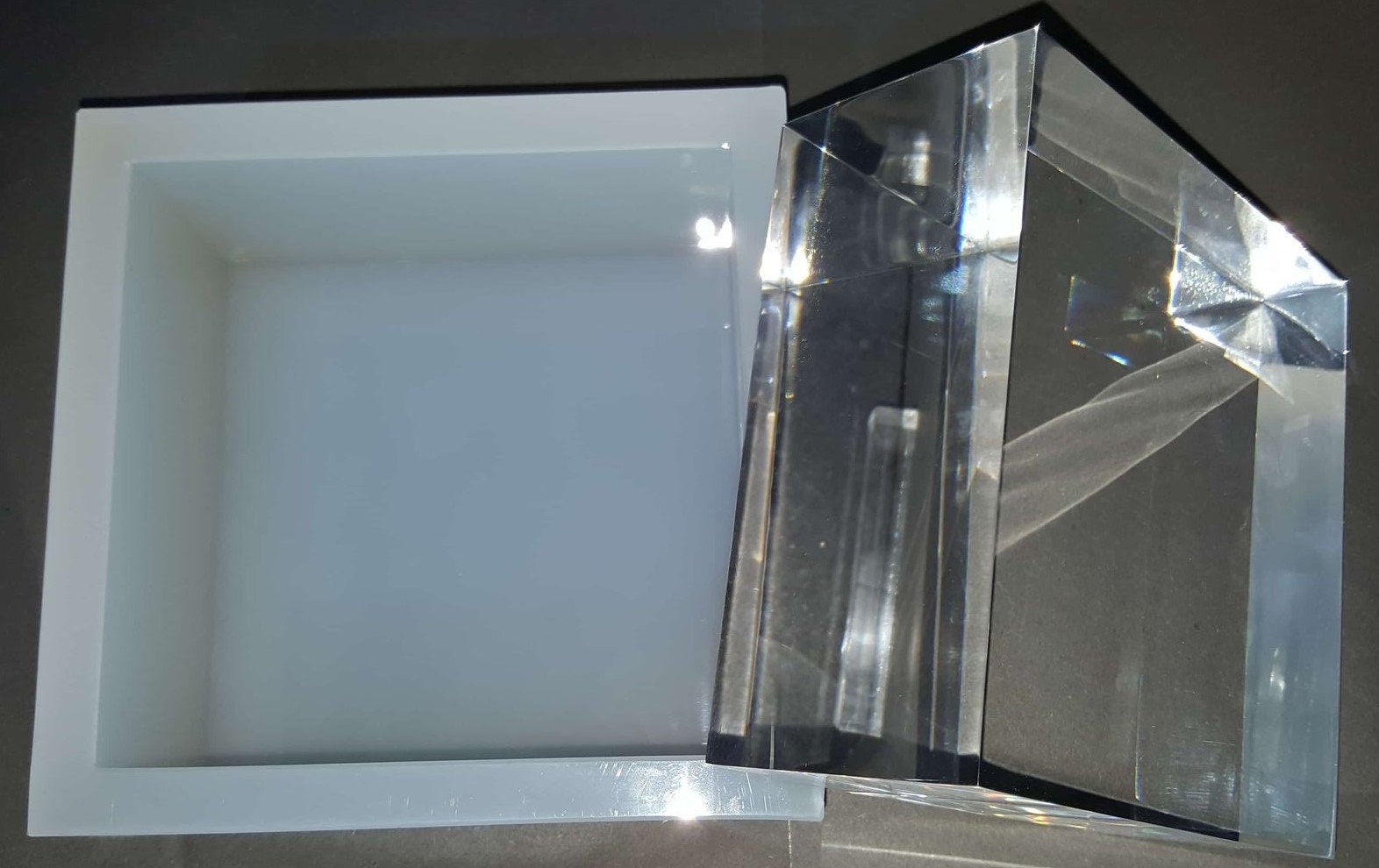 Square 10cm x 7cm Sharp Corner Square Food & Heat Safe | Etsy