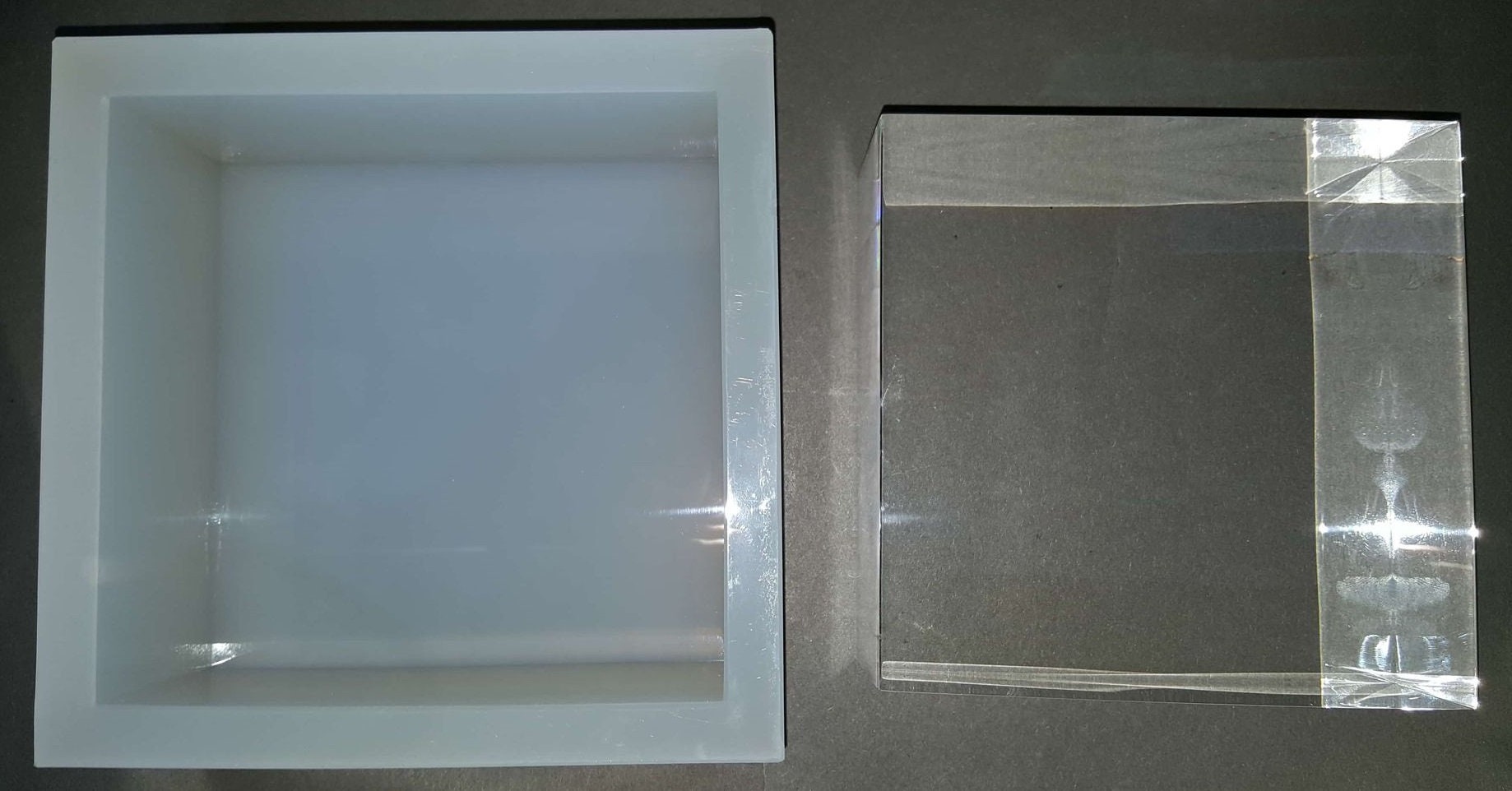 Square 10cm x 7cm Sharp Corner Square Food & Heat Safe | Etsy