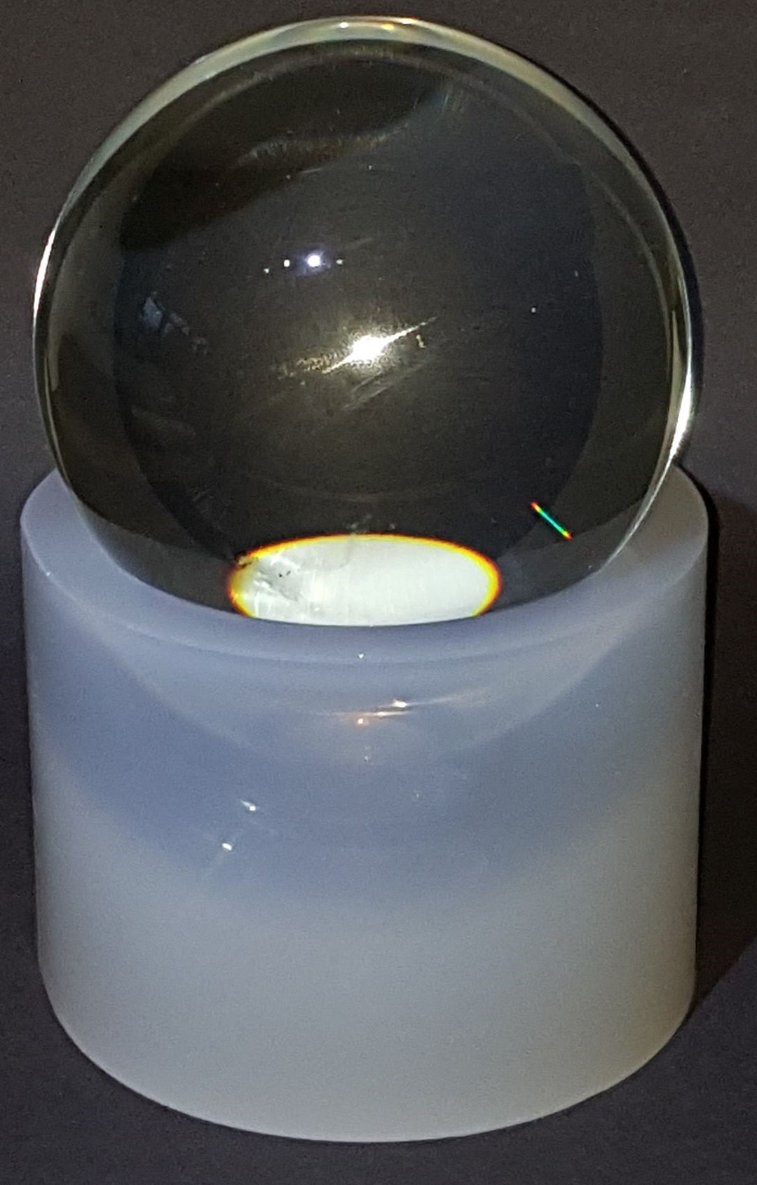 Sphere 14cm Flat Bottom Paperweight. Food & Heat Safe Silicone Mould ...