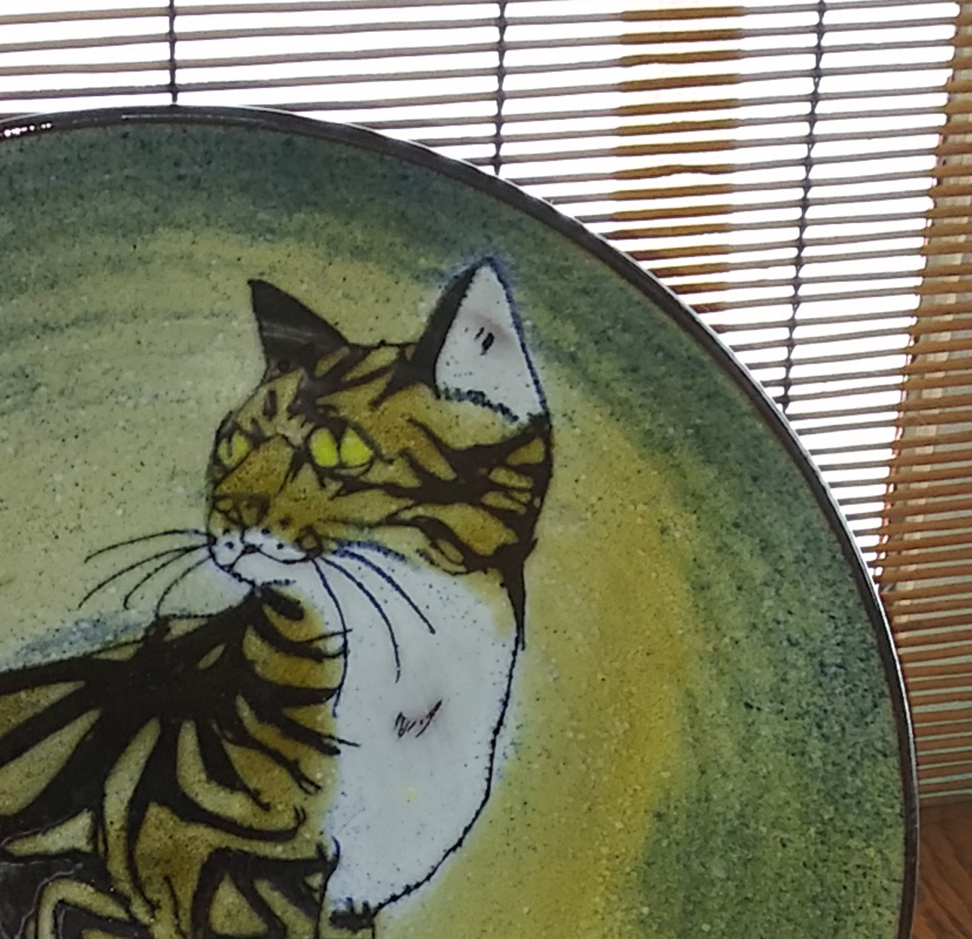 Chelsea Studio Pottery Cuenco grande para gatos - Etsy España