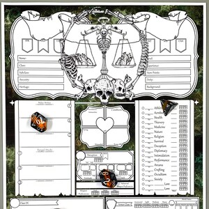 Pathfinder Pathfinder 2e Character Sheet Pathfinder Character Journal ...