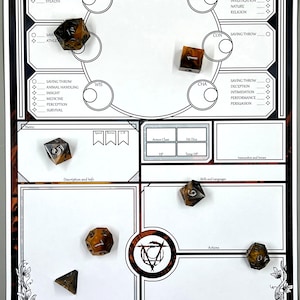 Blood Hunter Order of the Lycan Dnd 5e Character Sheet - Etsy